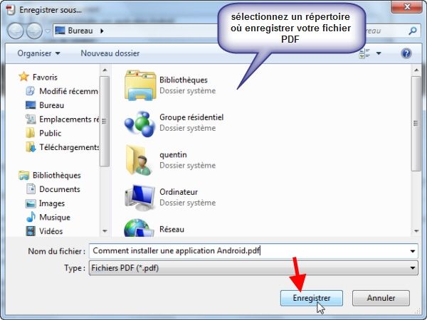 comment utiliser pdf creator